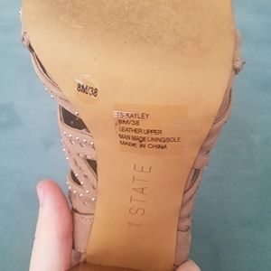 1. State | Shoes | State Kayley Stone Heels | Poshmark